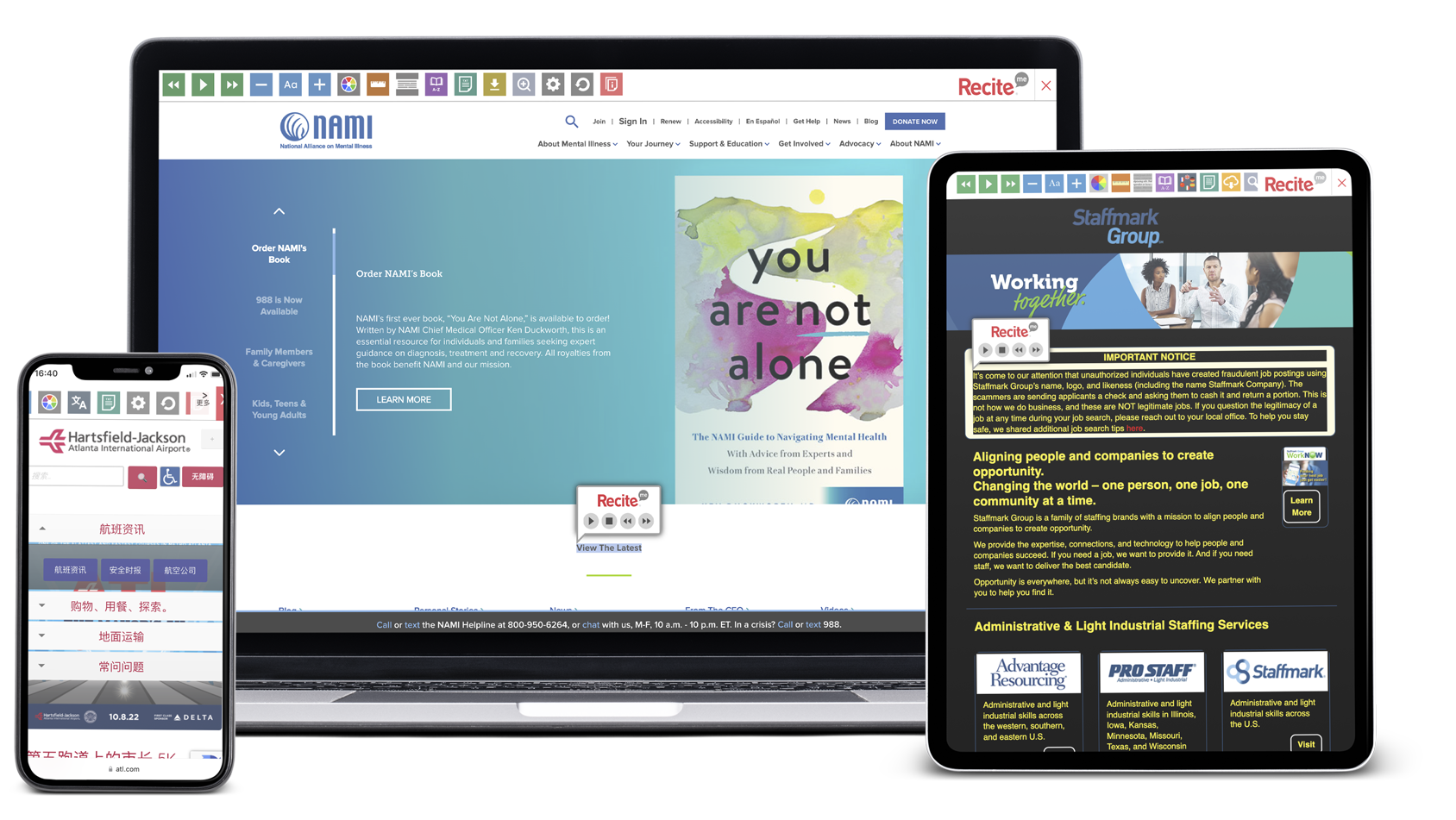 Accessibility Toolbar | Assistive Plugin for your Website