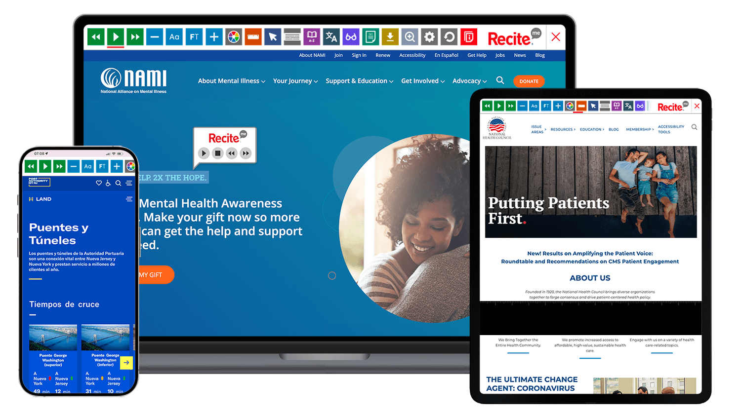 Accessibility Toolbar | Assistive Tools for your Website