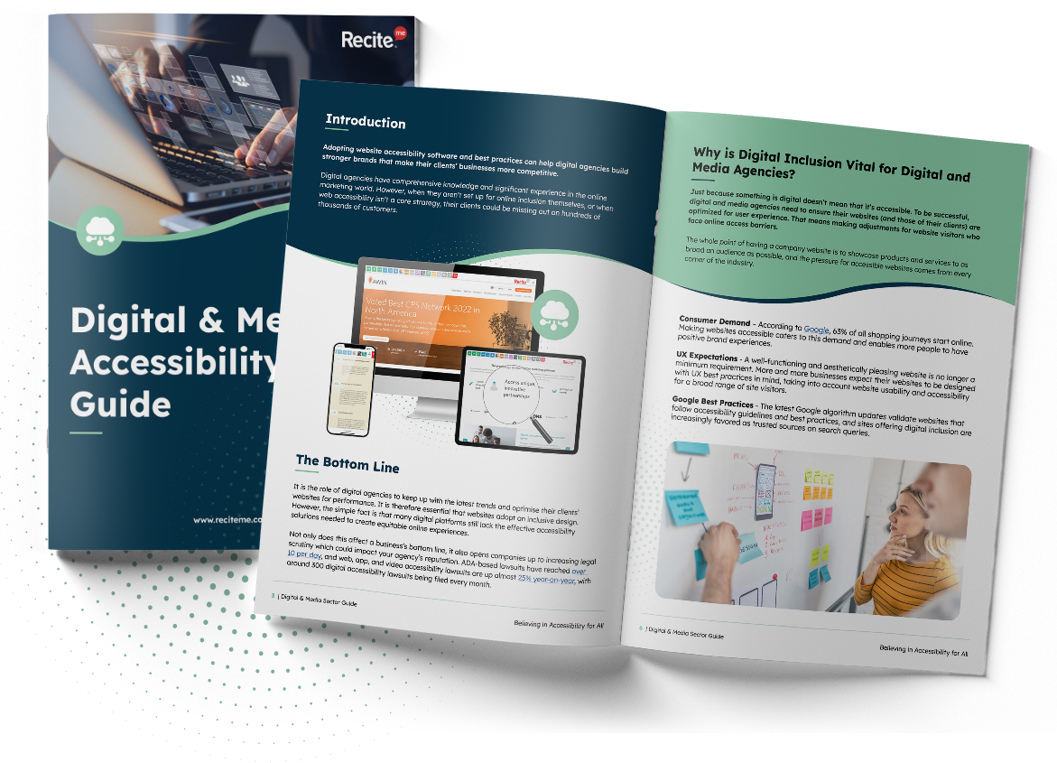 Digital & Media Sector - Recite Me