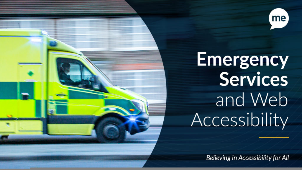 Emergency Services Sector - Recite Me