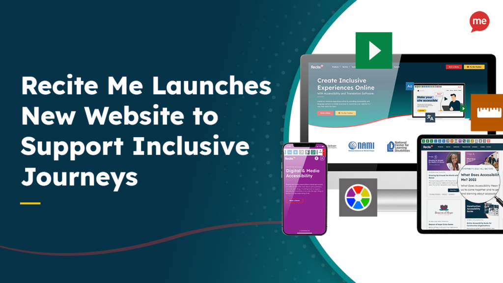 About Recite Me | Recite Me Accessibility On Demand