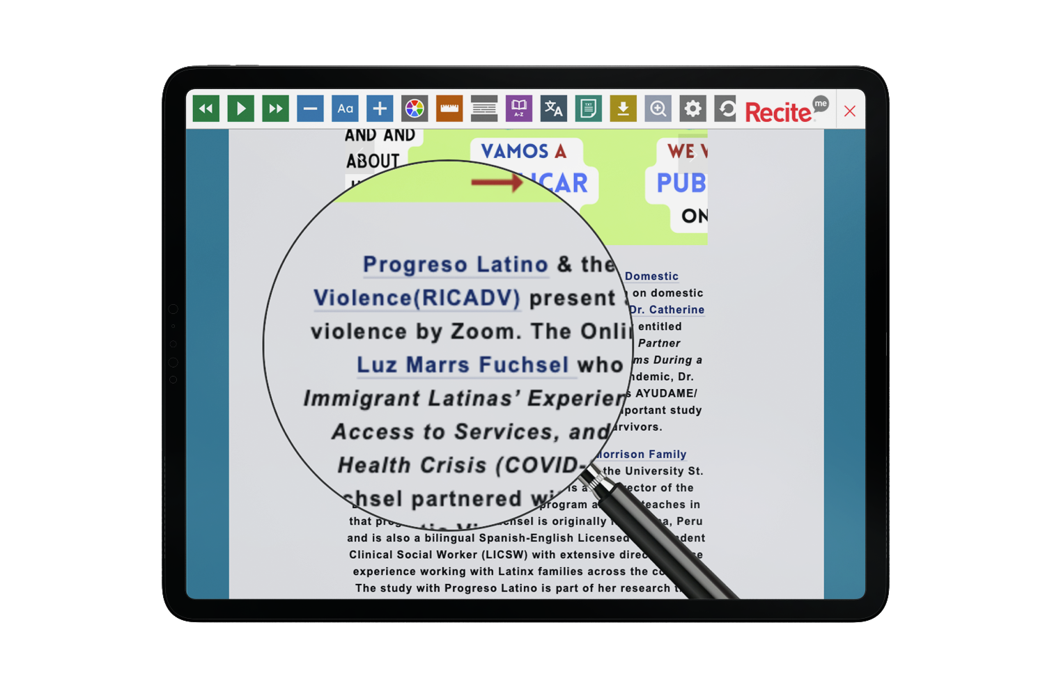 Progreso Latino Provides Inclusive Online Experiences | Recite Me