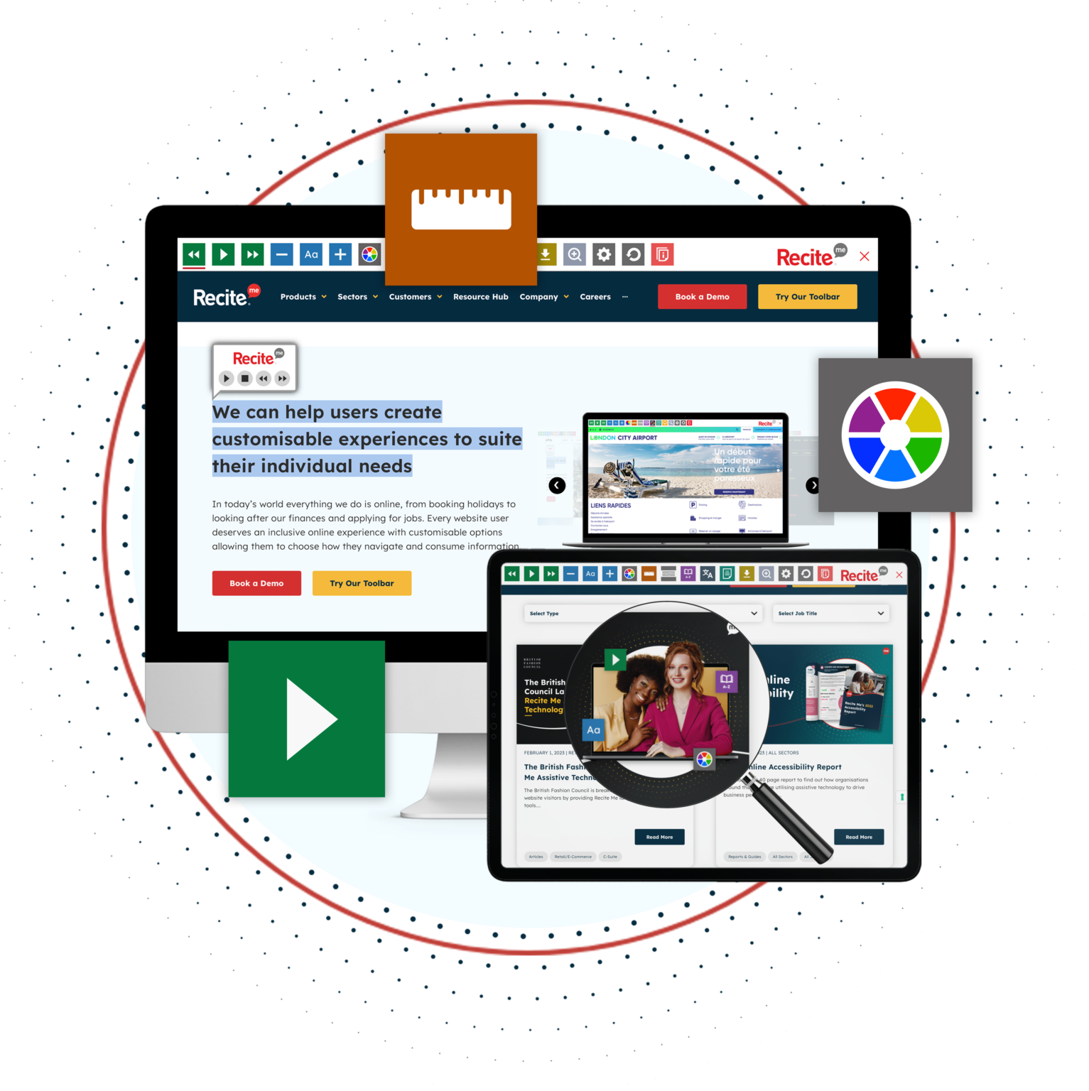 Digital Accessibility on ReciteMe.com - Recite Me