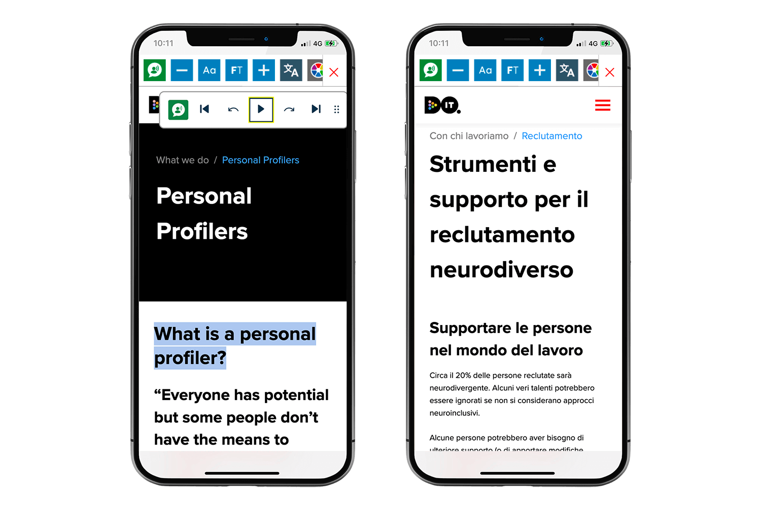 Do-It Profiler Provide Online Assistive Technology | Recite Me