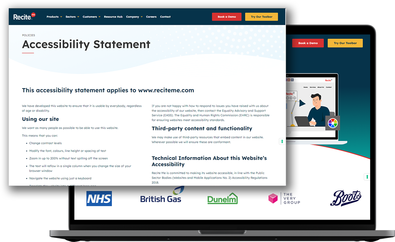 How to write an Accessibility Statement | Recite Me