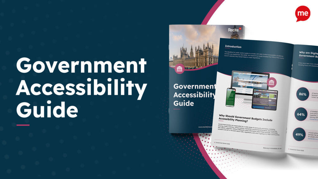 Digital Accessibility Guide for Government Bodies - Recite Me