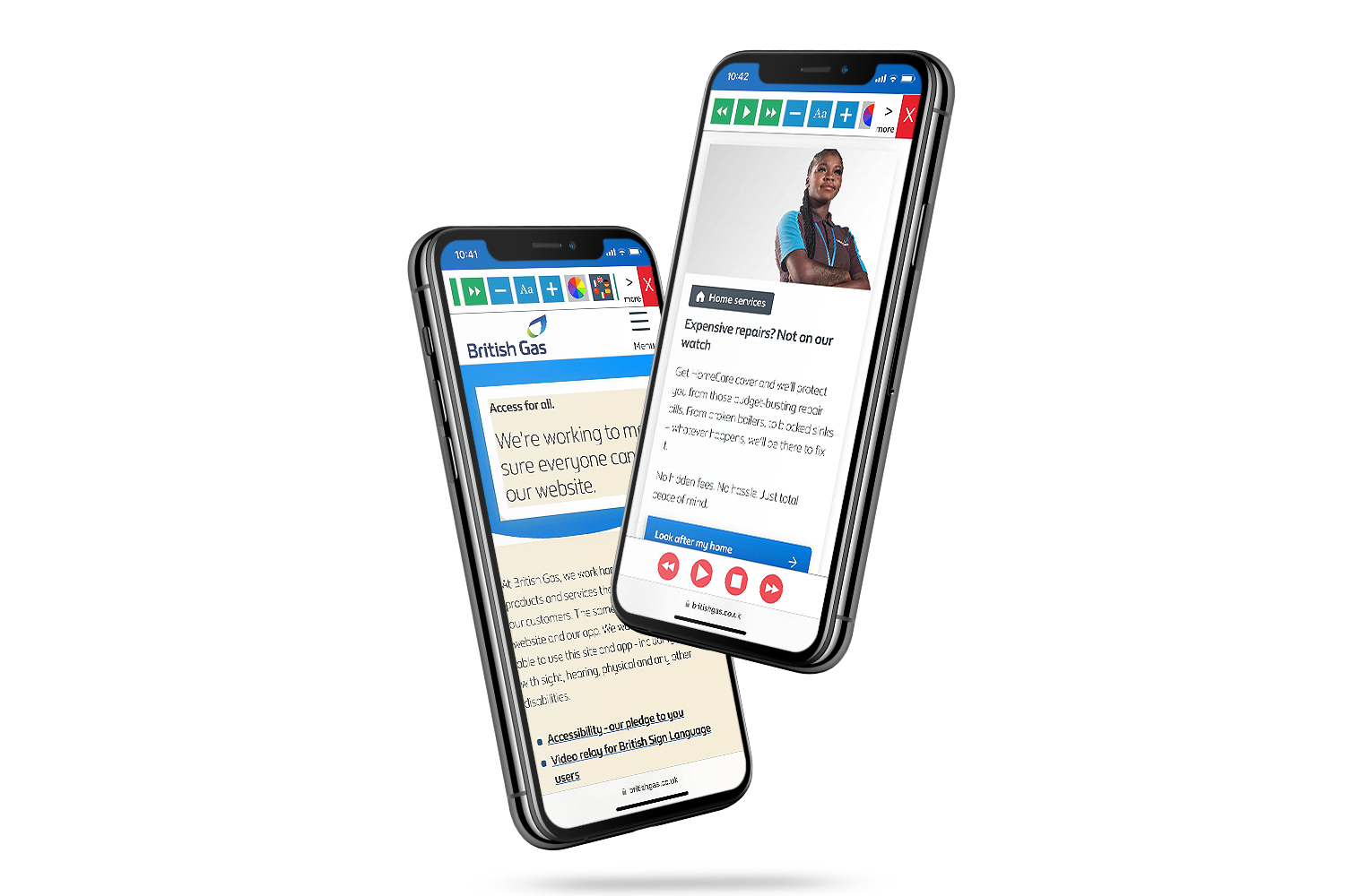 British Gas Provide Accessible Website | Recite Me