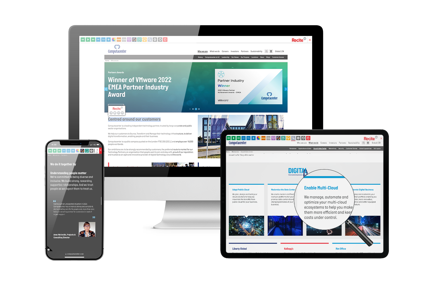 Computacenter Accessibility Tools | Recite Me
