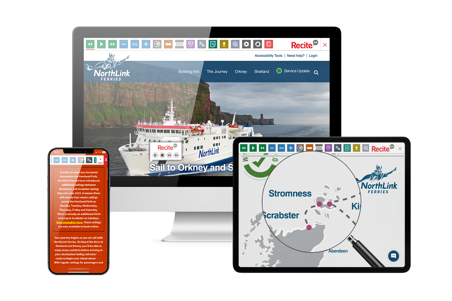 NorthLink Ferries Passengers Translate 91,000 Pages of Content | News ...