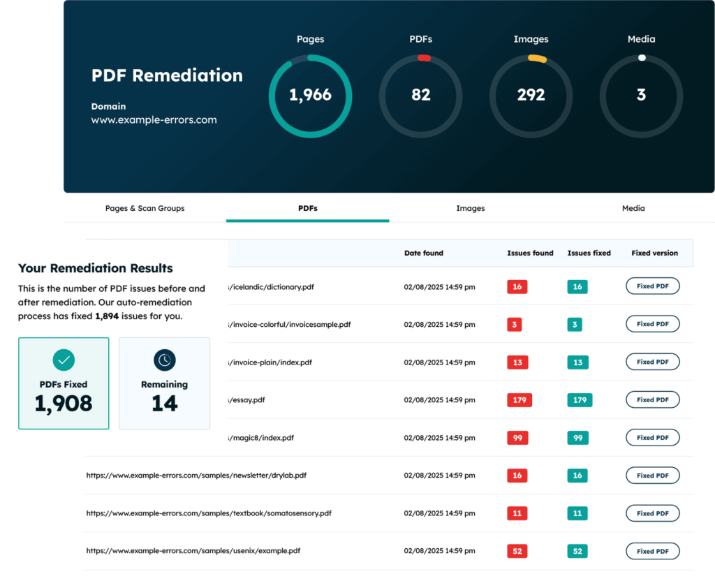 PDF Accessibility Checker & Remediation Tool