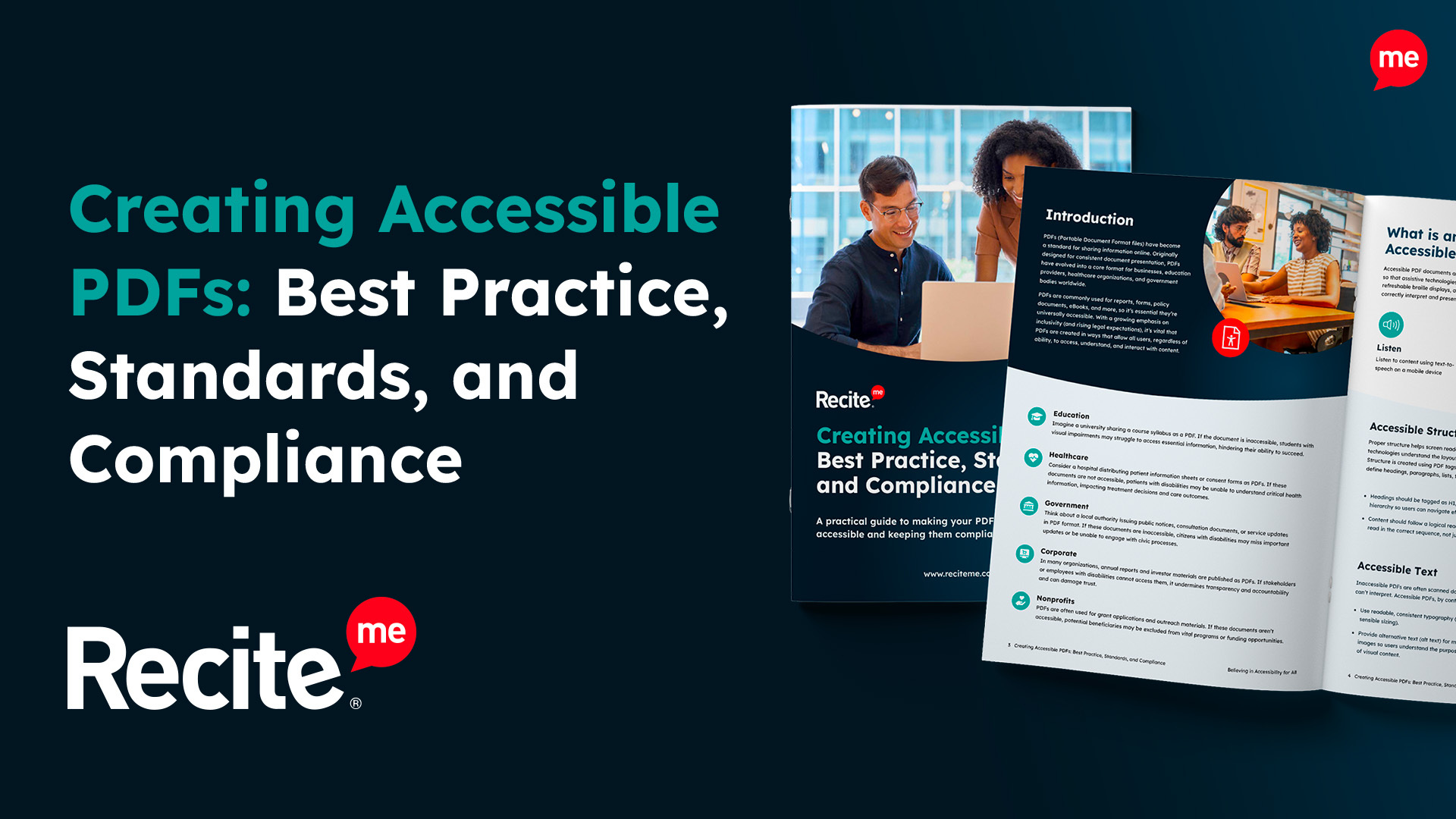Creating Accessible PDFs - Recite Me